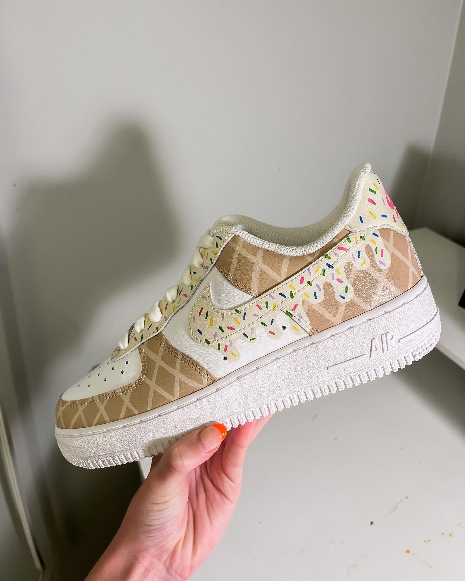 Custom Ice Cream Air Force 1s - Etsy