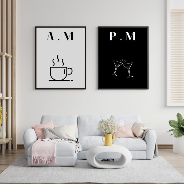Am Pm Sign - Etsy