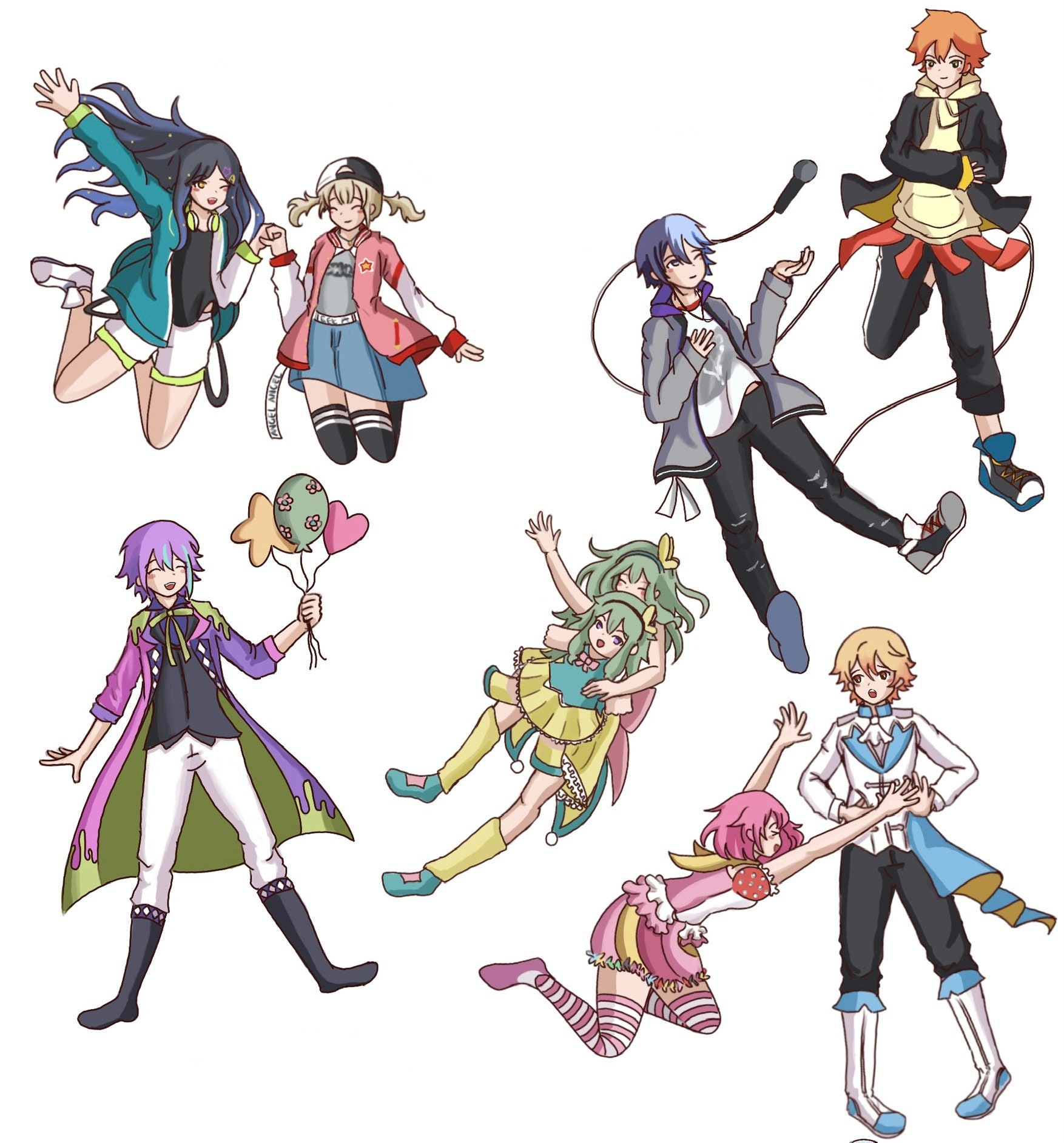 Project Sekai Print (digital Download) - Etsy