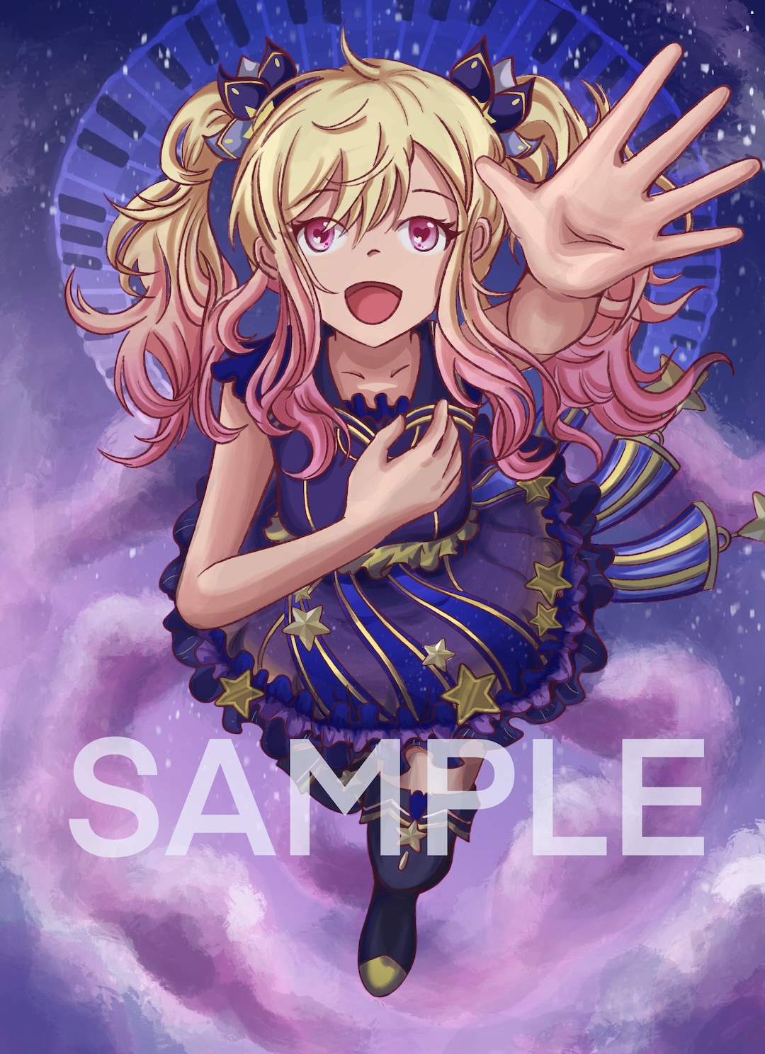 Saki Tenma Print (digital Download) - Etsy