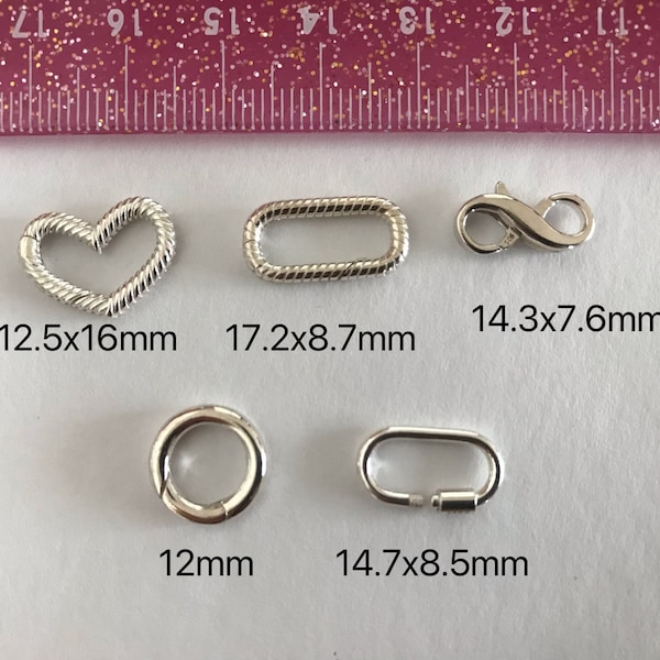 Double Open Clasp - Etsy