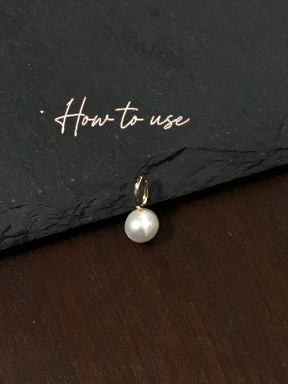 14K Yellow Gold Danity Oval Screw Eye Pin Bail for Half-drilled Pearls ...