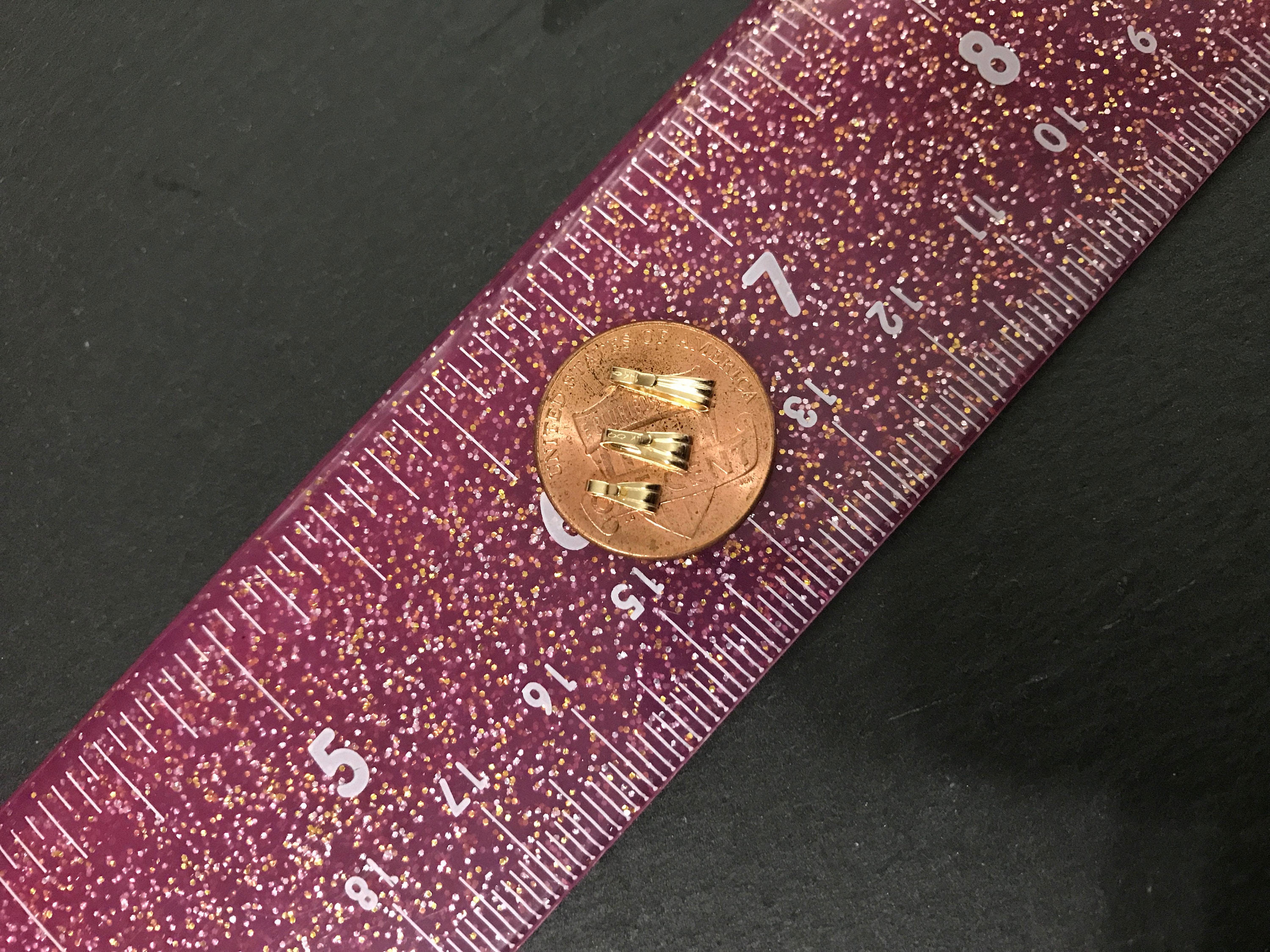 14K Gold Snap-on Bail Connector: Pendant Enhancer - Etsy