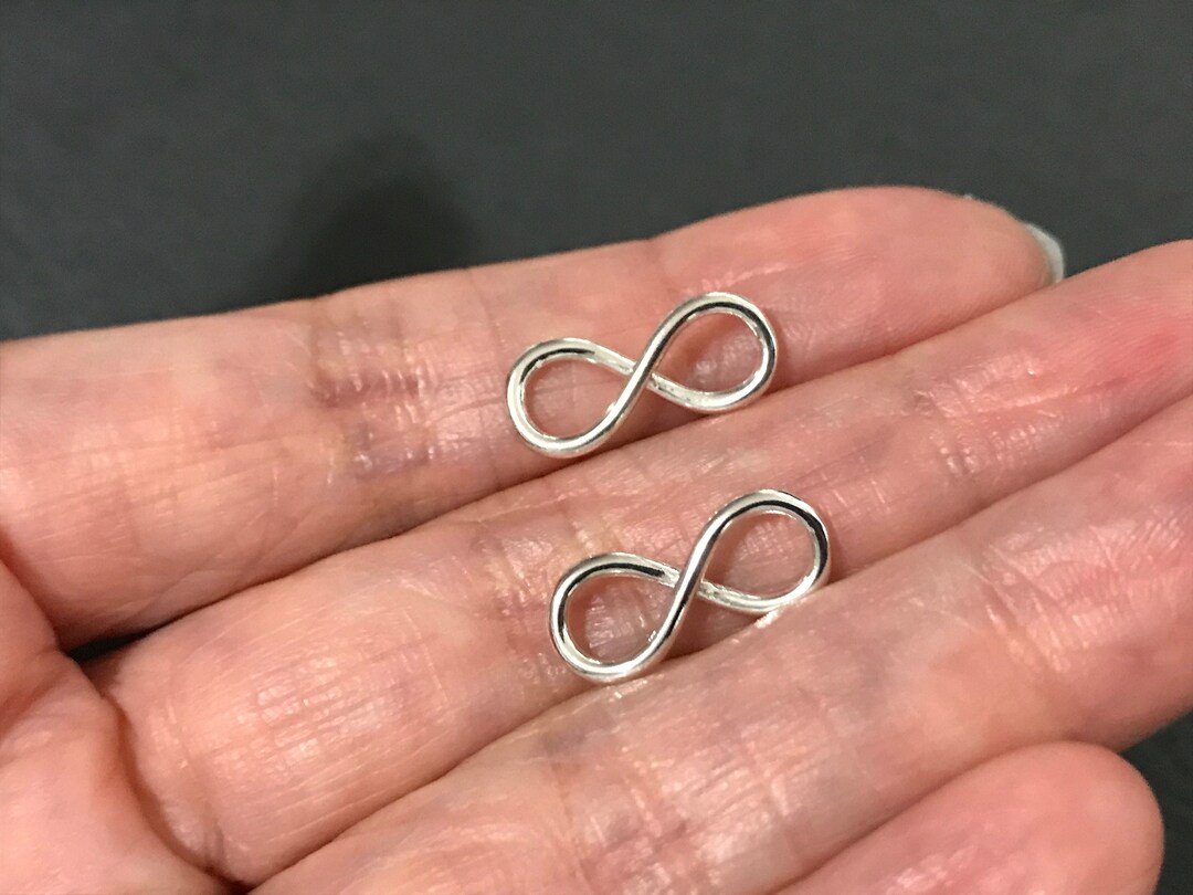 Sterling Silver Infinite Link Connector: Hypoallergenic Figure 8 Link ...