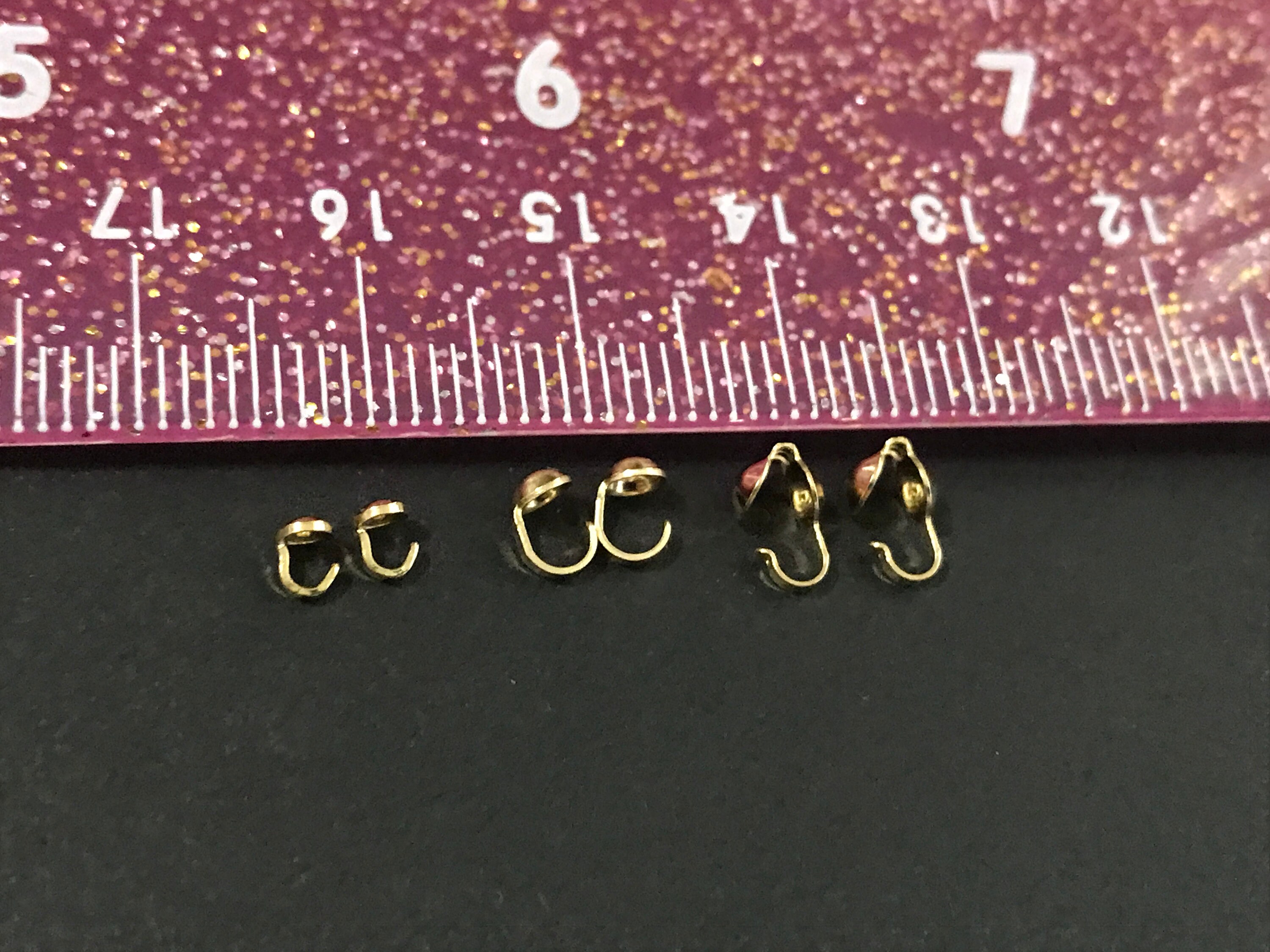 14K Solid Yellow Gold Cup Bead Tip: Jewelry Making Component - Etsy