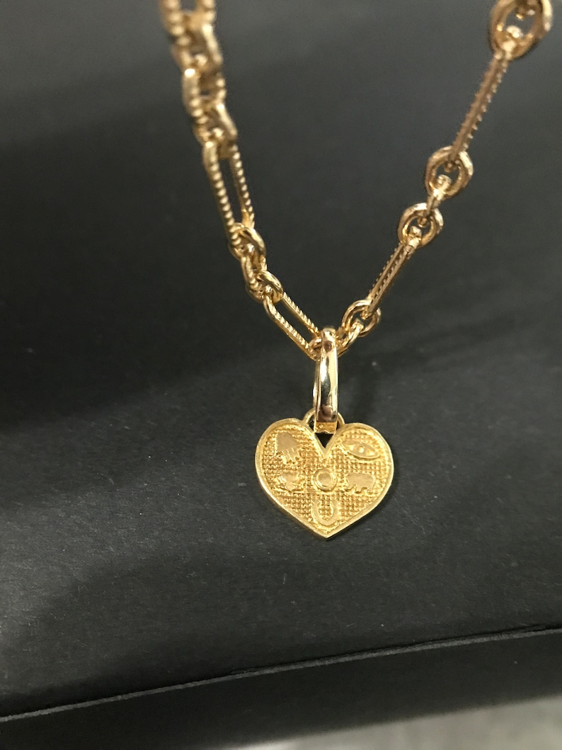 1pc 14K Solid Yellow Gold Enhancer Bail Slide. Pendant Enhancer ...