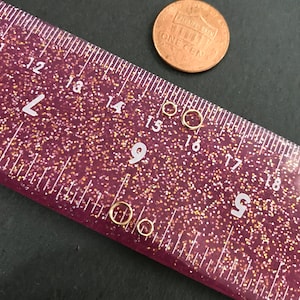 14K Solid Yellow Gold Split Ring. Jewelry Making Components - Etsy