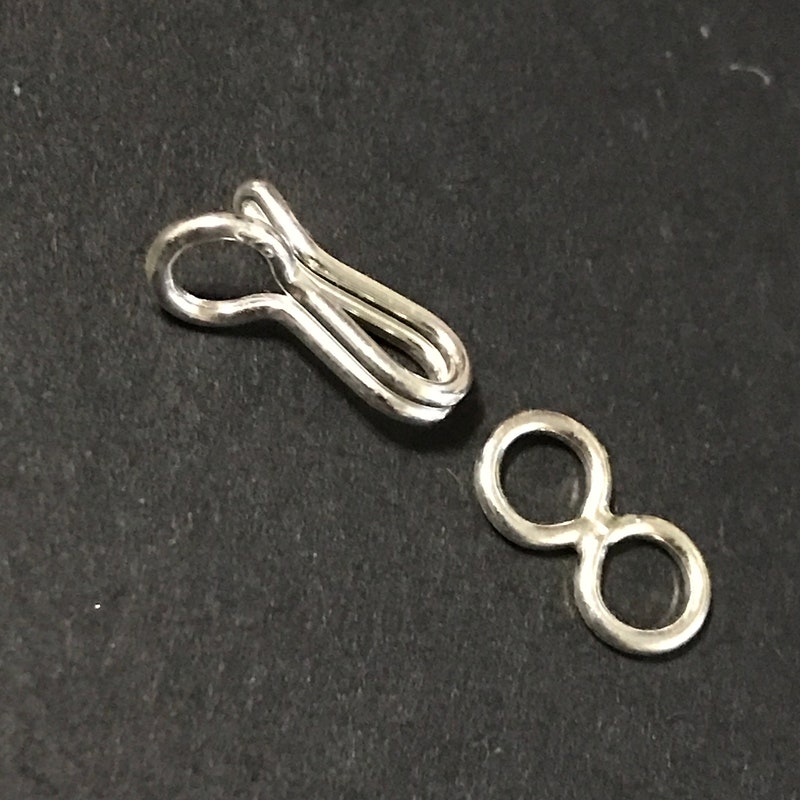 Hook and Eye Clasp - Etsy
