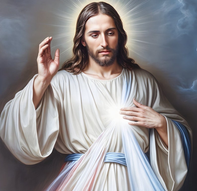 Divine Mercy Jesus: Wall Art Instant Digital Download - Etsy