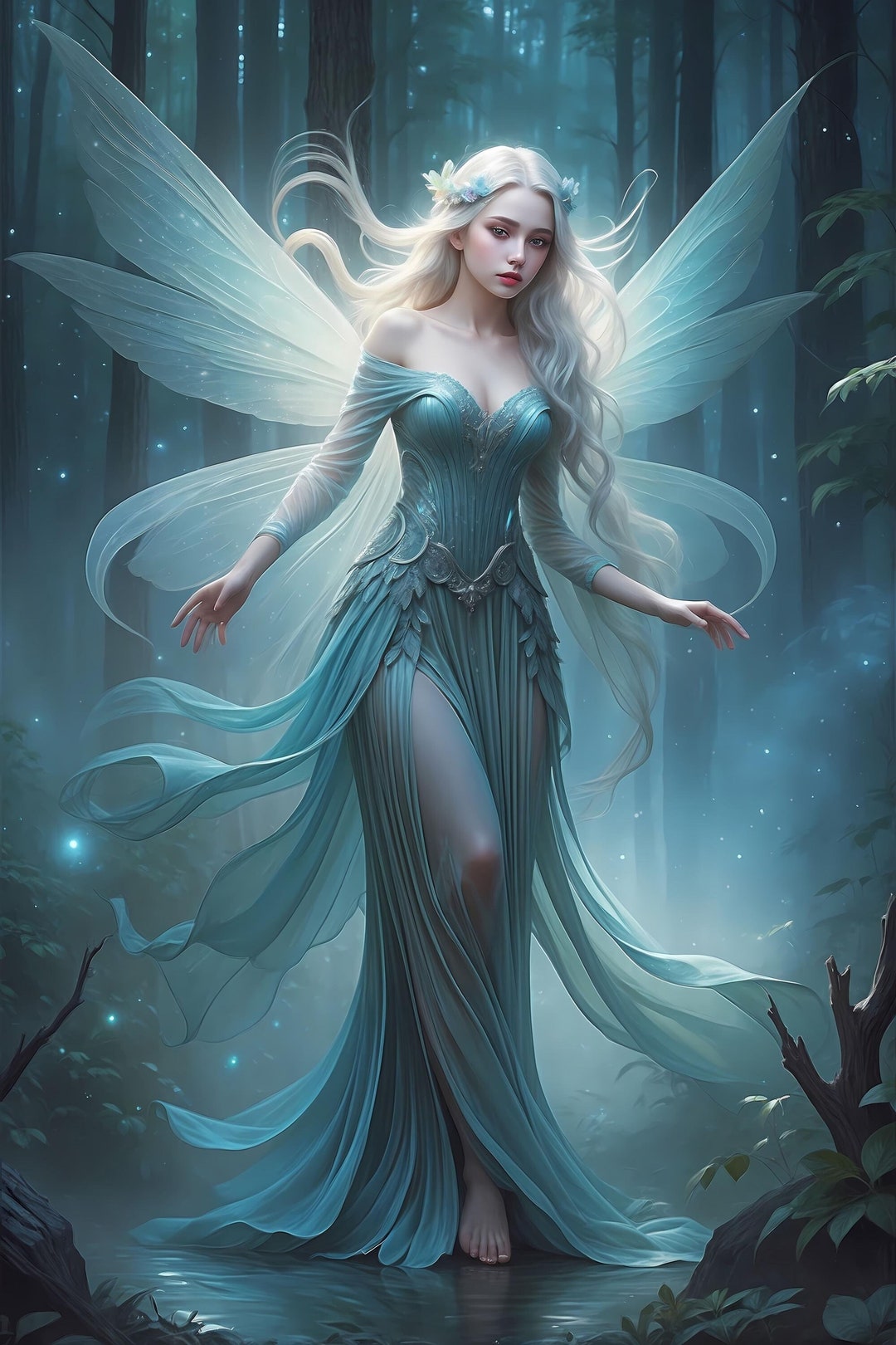 Banshee Beauty Fairytale Woman, Upgraded Image, Dramatic Storybook ...