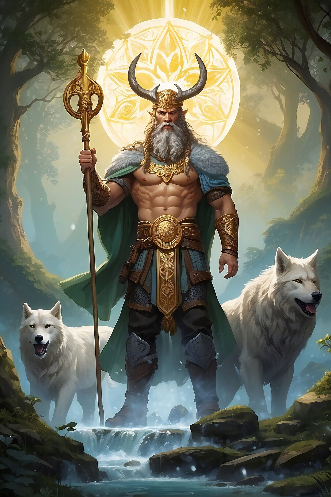 Freyr, a Prominent Norse Deity: Digital Download - Etsy