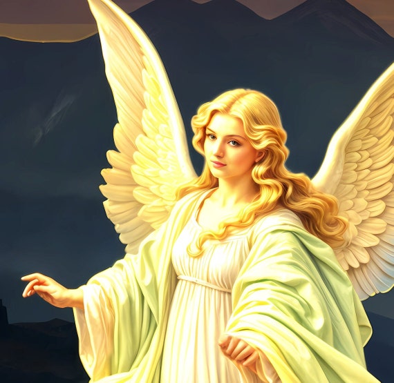 Anjo Da Guarda De Alta Resolucao O Anjo Da Guarda (1690) De Luca