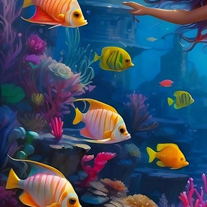 Enchanted Water Wonderland, Luminous Ethereal Mermaid II: Instant ...