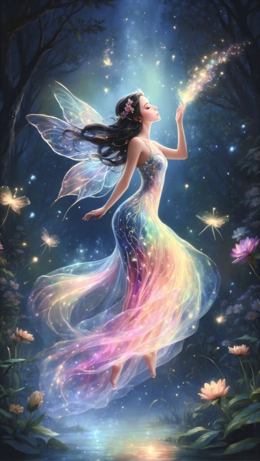 Fairy Dust Fantasy Art Downloadable Decor Clip Art Instant Digital ...