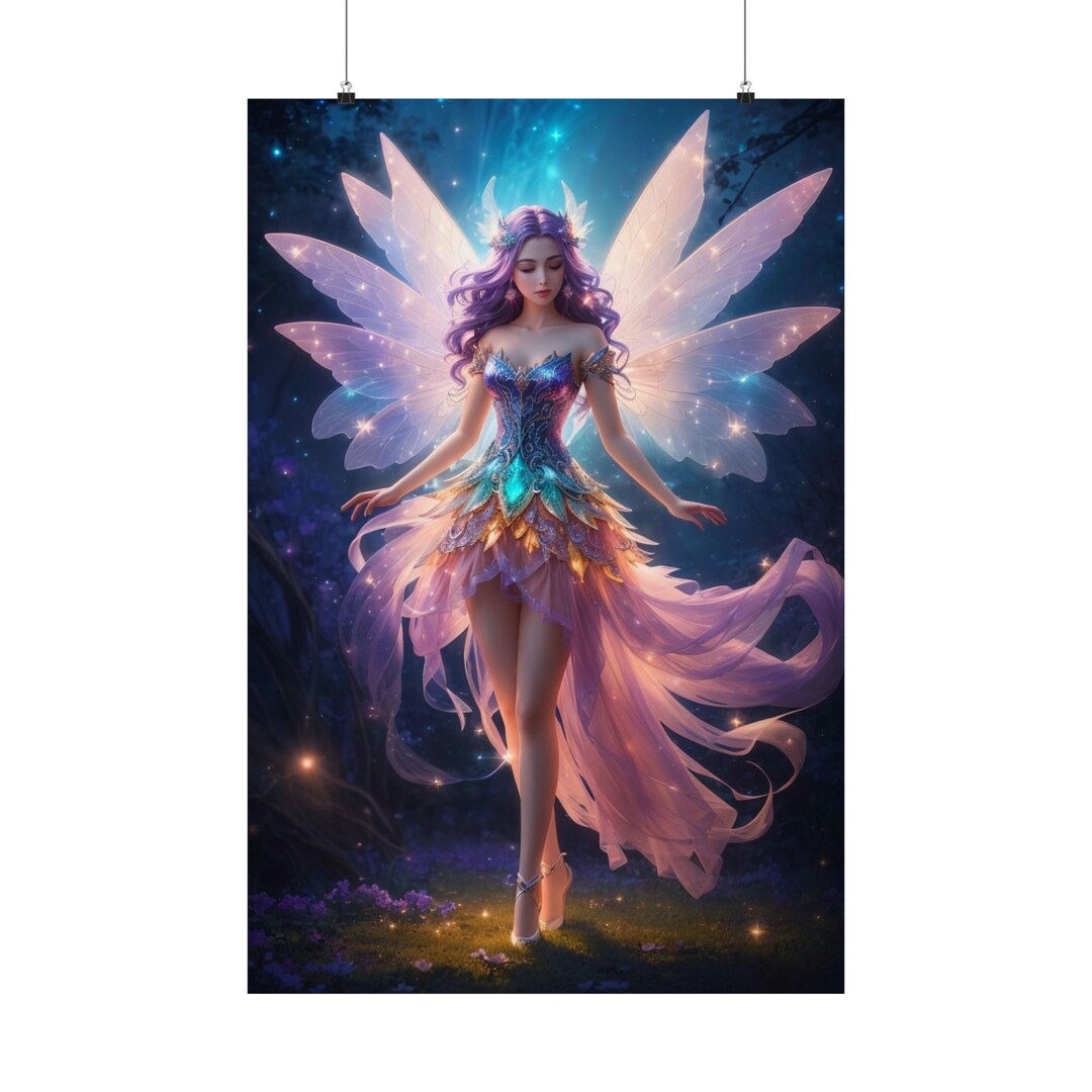 Classic Fairy: Matte Vertical Posters Ethereal World, Art for Crafts ...