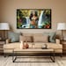 Caribbean Goddess Art Print: Tropical Waterfall Illustration (digital ...