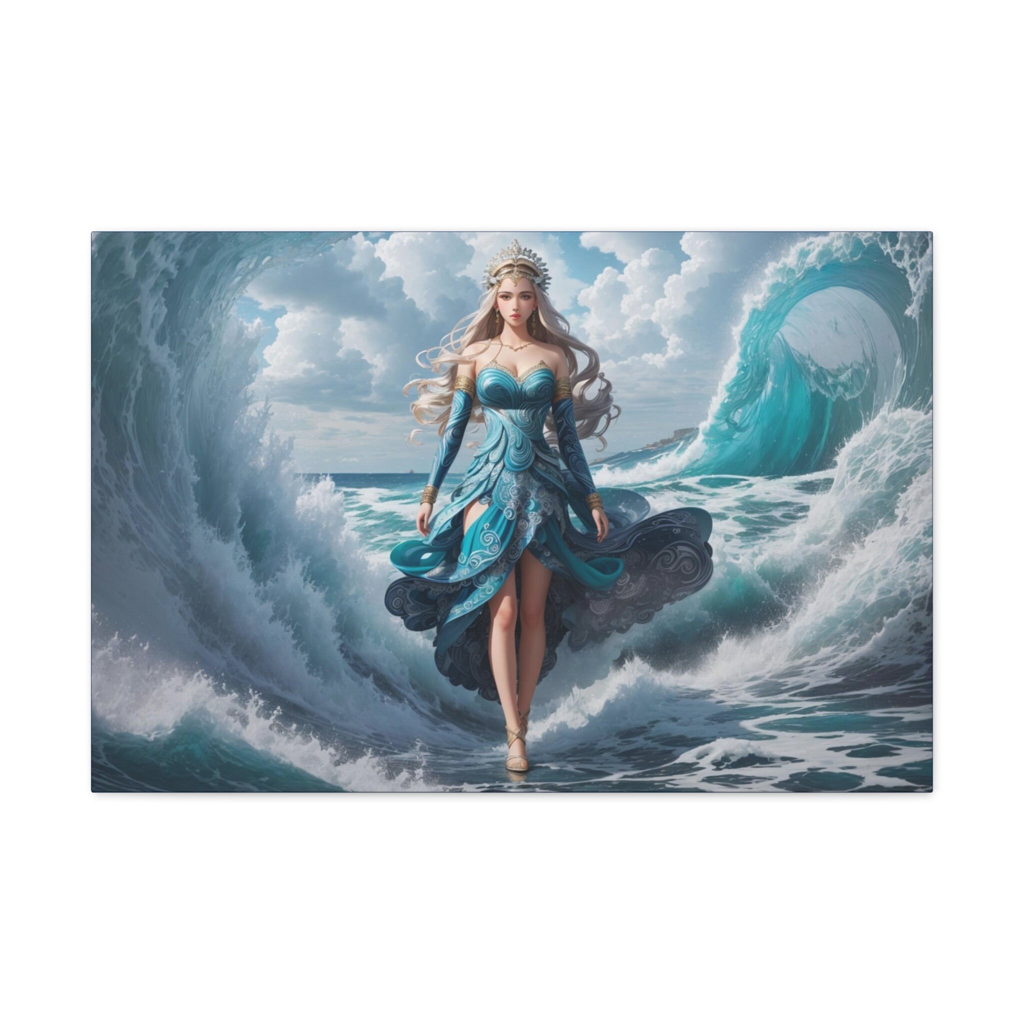 Modern Birth of Venus Art A Surreal Revival Canvas Gallery - Etsy