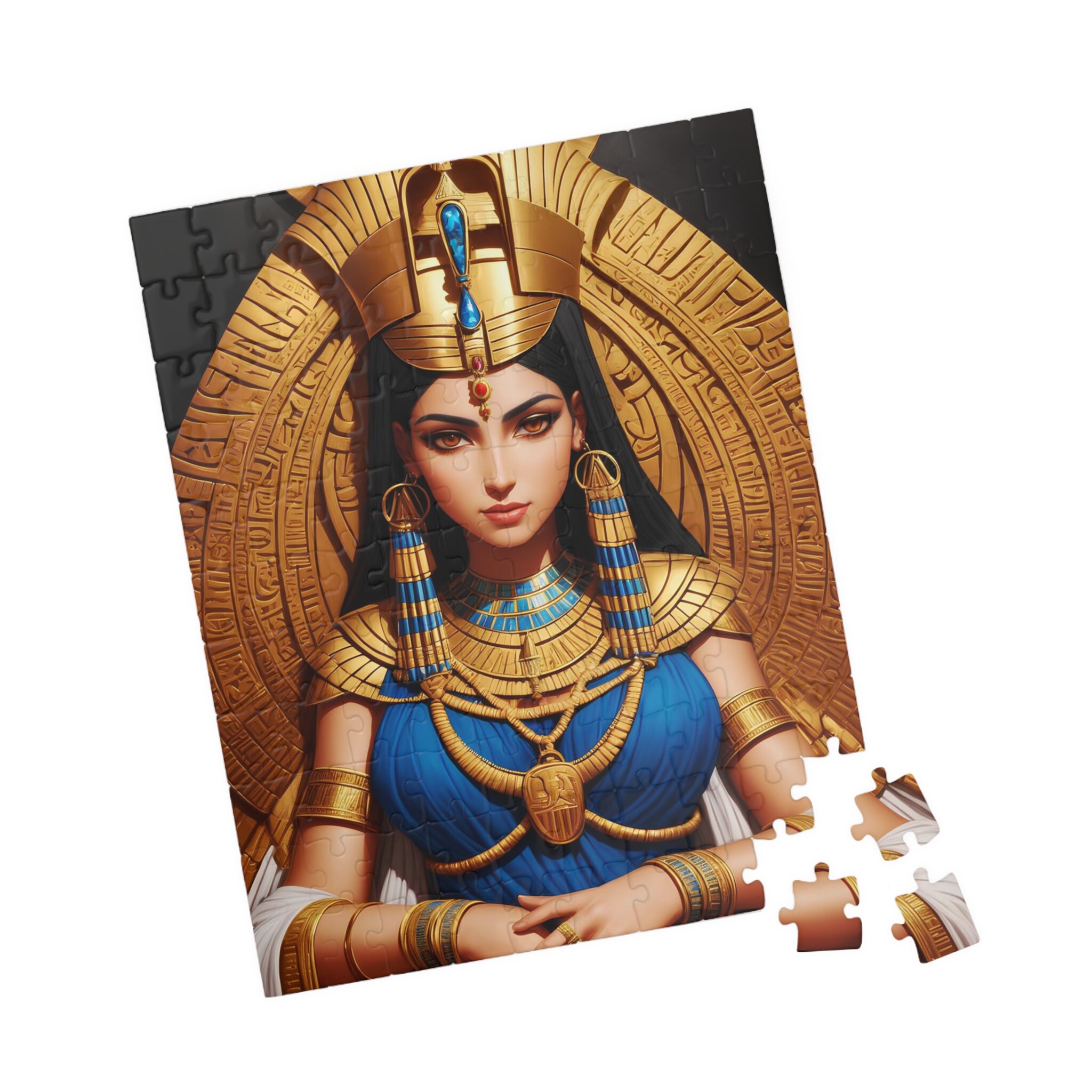 Egyptian Goddess, Queen of the Nile: Puzzle 110, 252, 520-piece - Etsy