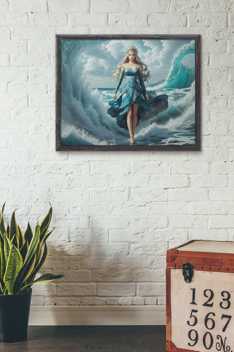 Birth of Venus: Goddess of Love, Aphrodite, Digital Art, Olympic ...