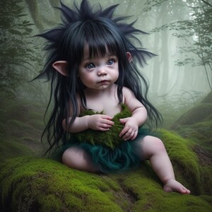 Baby Troll: Terrifying Monster, Instant Digital Download - Etsy