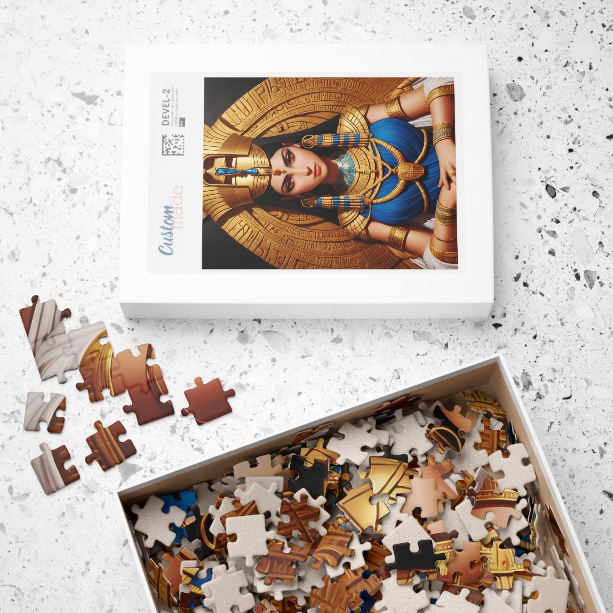 Egyptian Goddess, Queen of the Nile: Puzzle 110, 252, 520-piece - Etsy