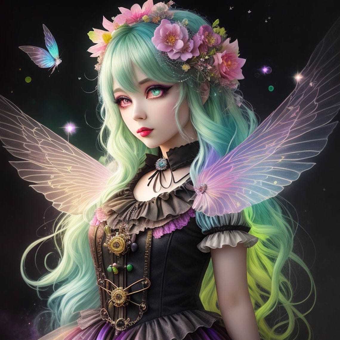Five Fairies Collection Ethereal World Digital Download Instant ...