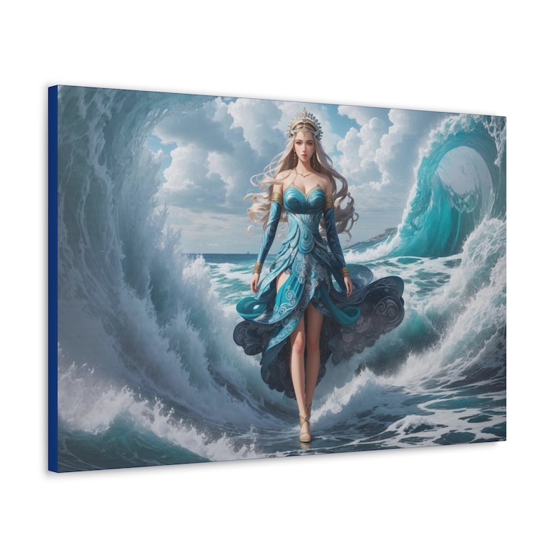 Modern Birth of Venus Art A Surreal Revival Canvas Gallery - Etsy