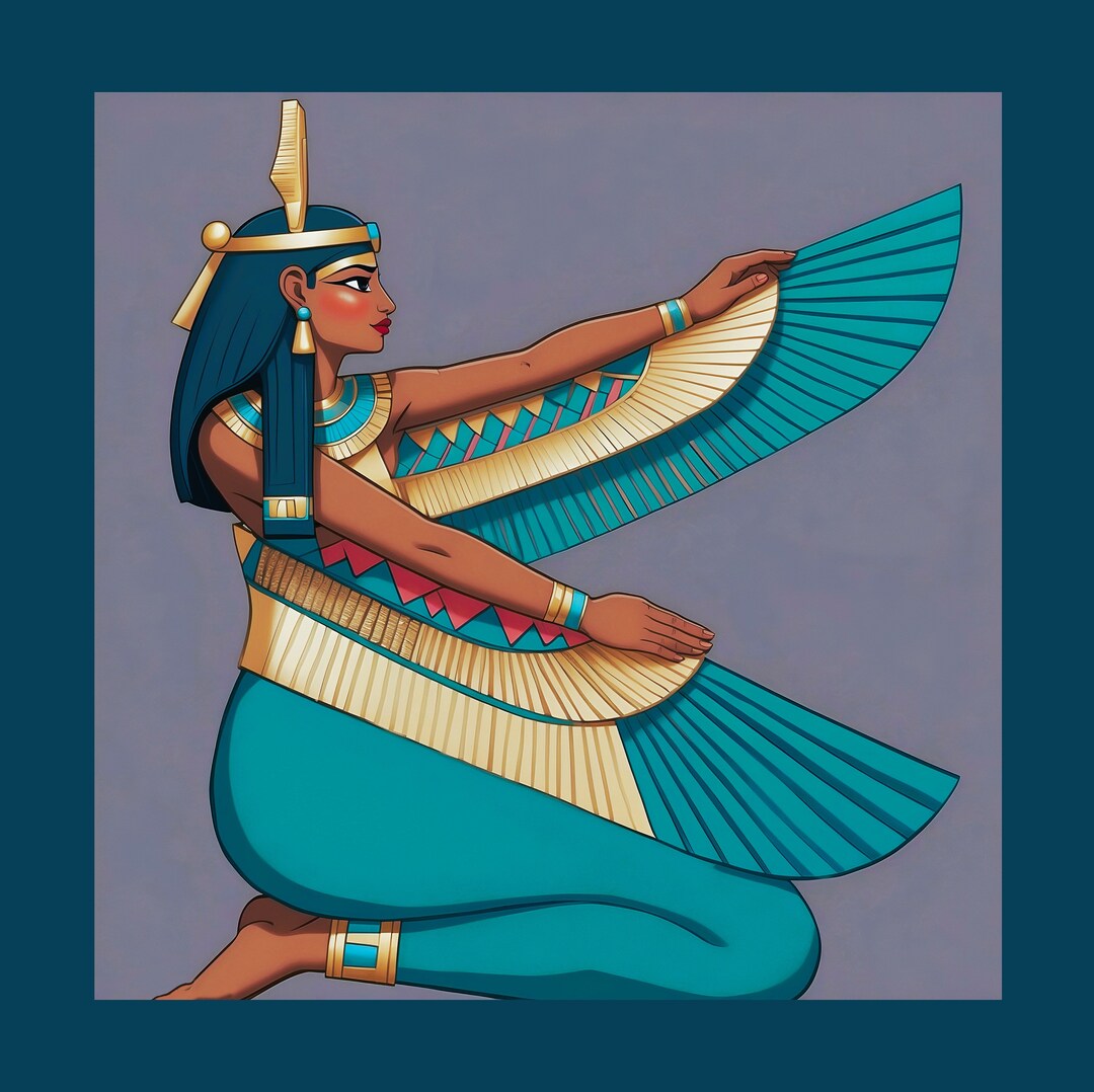 Egyptian Goddess Maat, Instant Digital Download. - Etsy