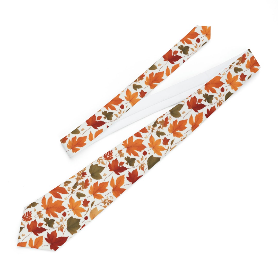 Fall Leaves: Necktie - Etsy