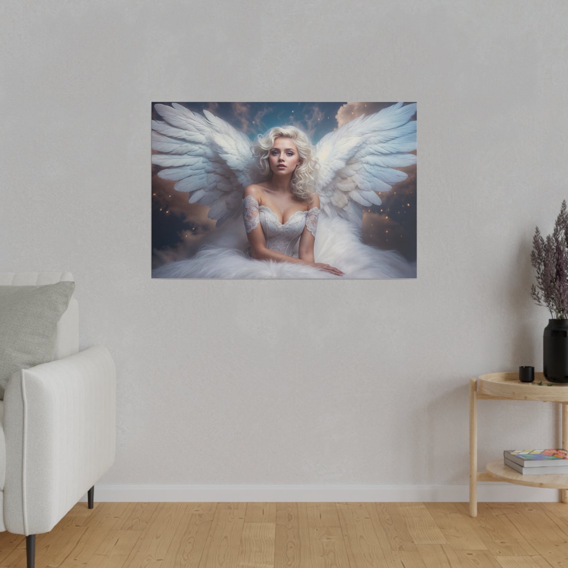 Beautiful Angel Wall Art Heavenly Home Decor Exquisite Angel Wall Art for Divine Elegance Serene ...