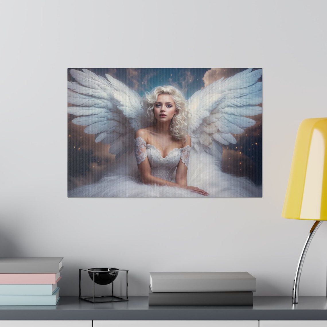 Beautiful Angel Wall Art Heavenly Home Decor Exquisite Angel Wall Art for Divine Elegance Serene ...