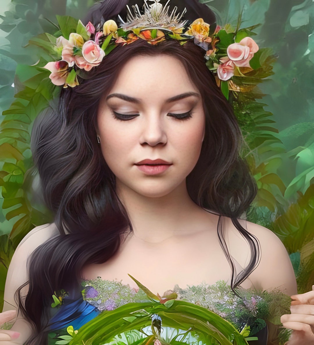 5 Custom Fairy Princess Character Portrait, Digital Art - Etsy