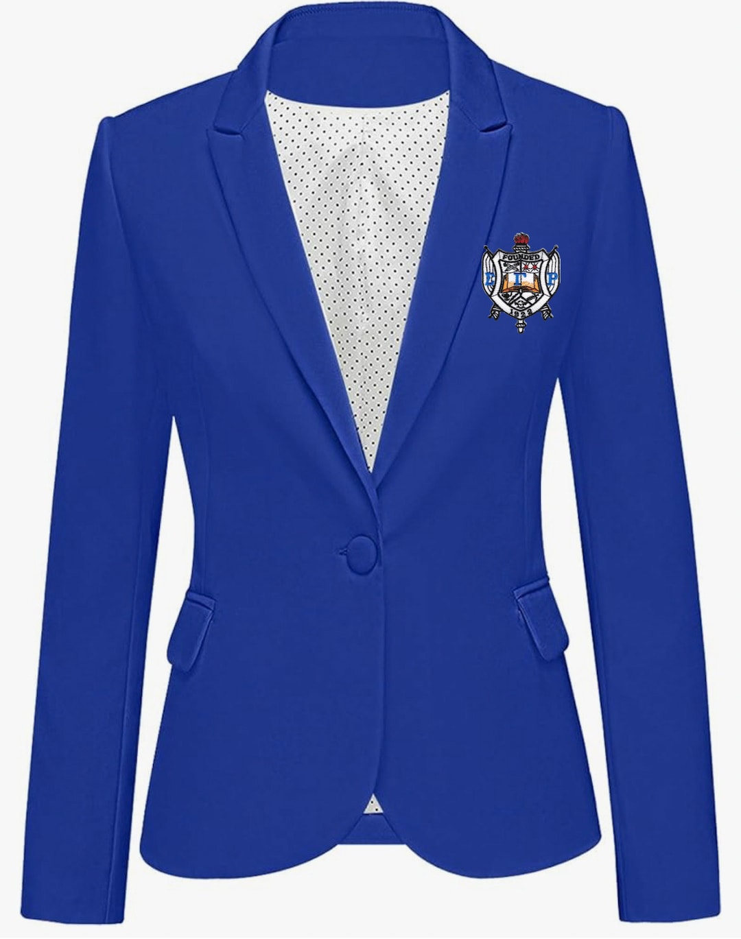 Sigma Gamma Rho Embroidered Jacket (blazer) in Royal Blue (this Jacket ...
