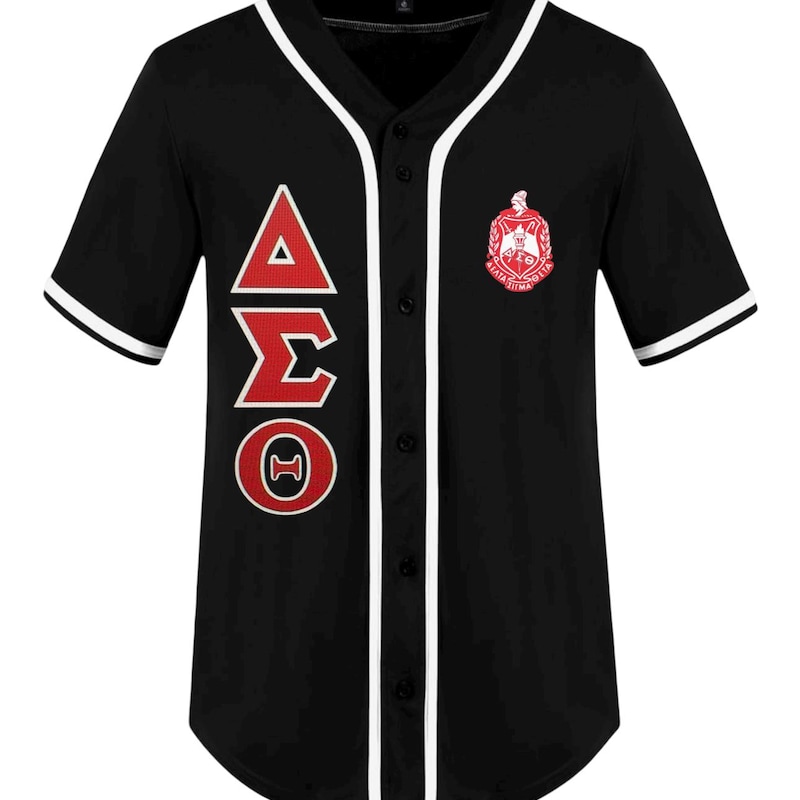 Black Delta Jersey - Etsy