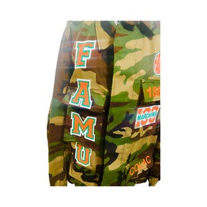 FAMU (florida A&M University) Rattlers Camouflage (camo) Jacket ...
