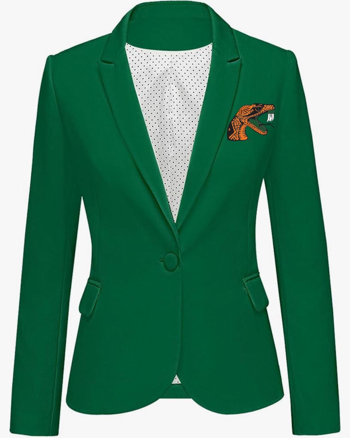 FAMU (florida A&M University) "rattlers" Embroidered Jacket (blazer) in ...