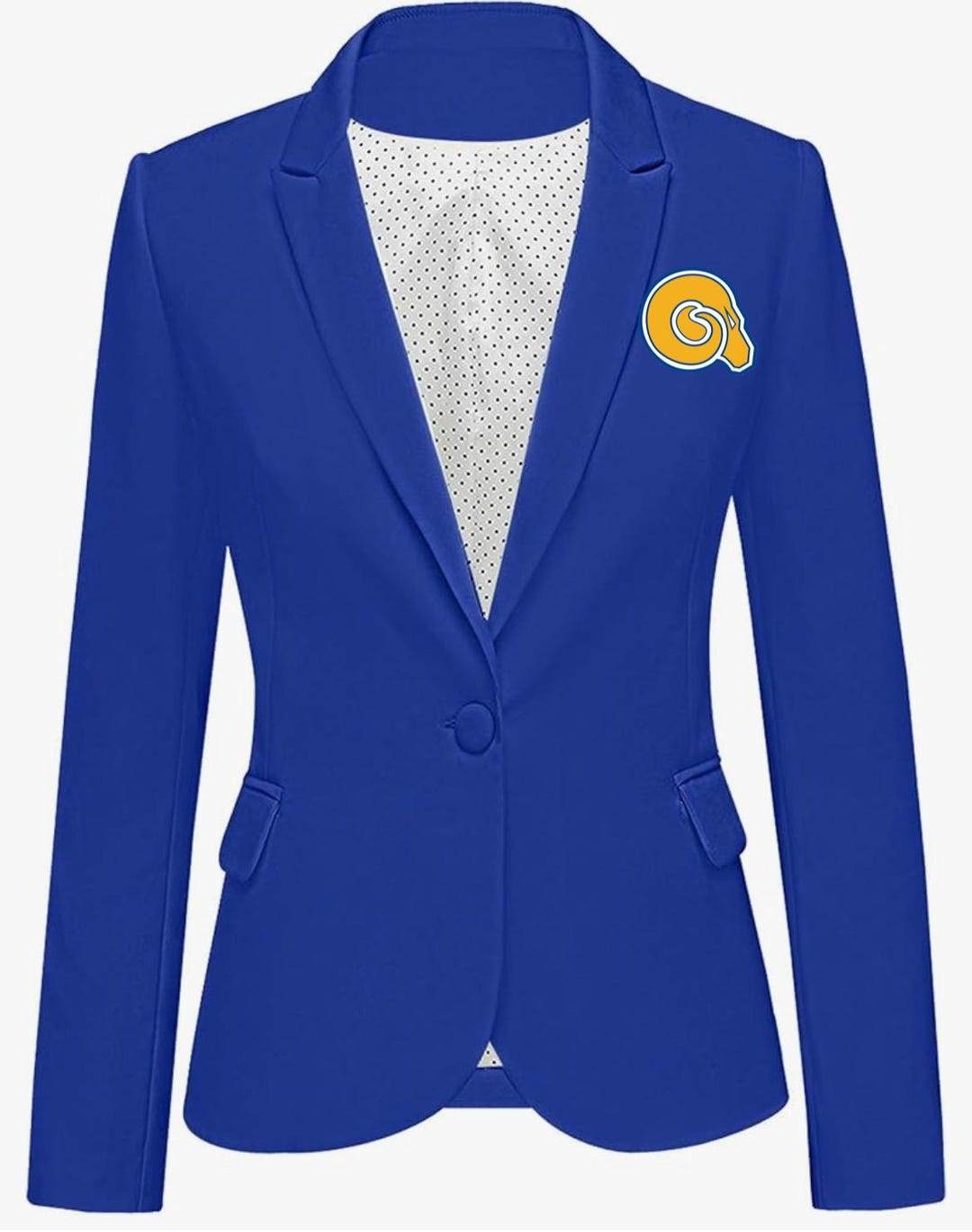 ASU (albany State University) Golden Rams Embroidery Women Blazer in ...