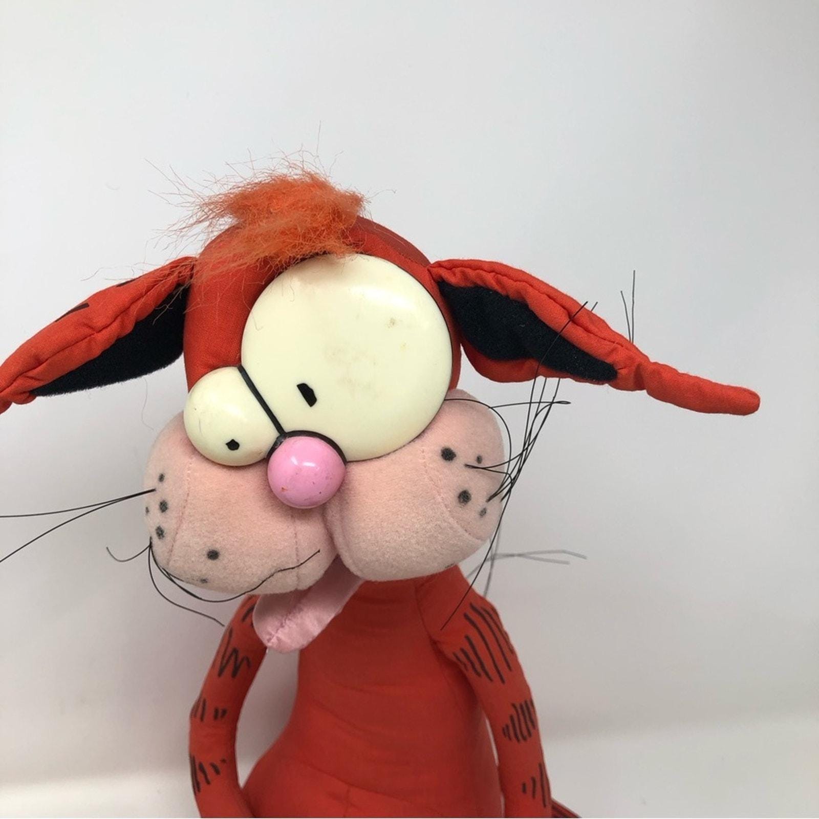 Bloom County Bill 'N Opus Bill the Cat Large Plush Doll (1987, Dakin ...