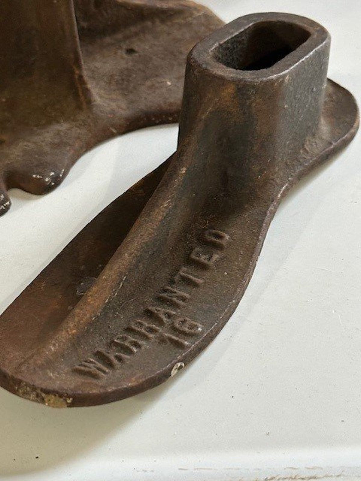 Vintage Cast Cobbler Iron Shoe Last Anvil and Last Forms in 3 Different ...