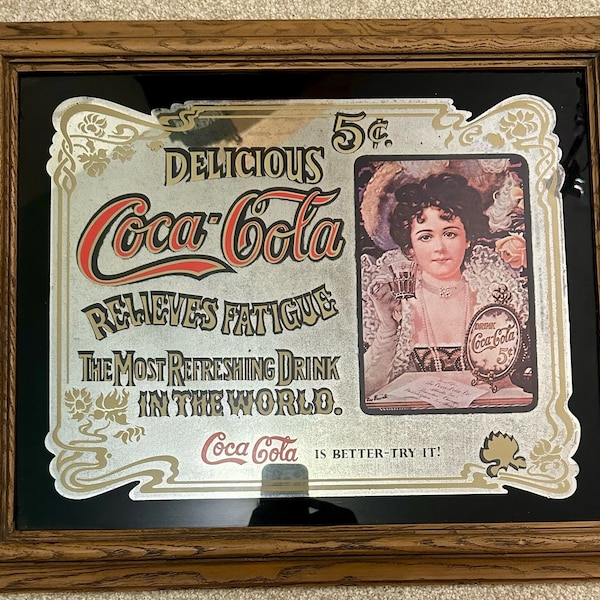 Coca Cola Mirror - Etsy