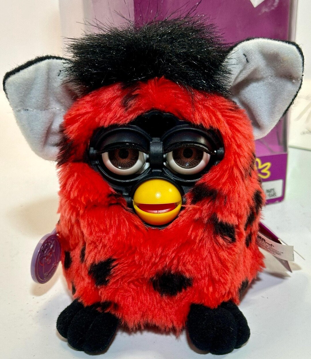 Vintage 1999 Furby Ladybug by Tiger Electronics With Box and ...