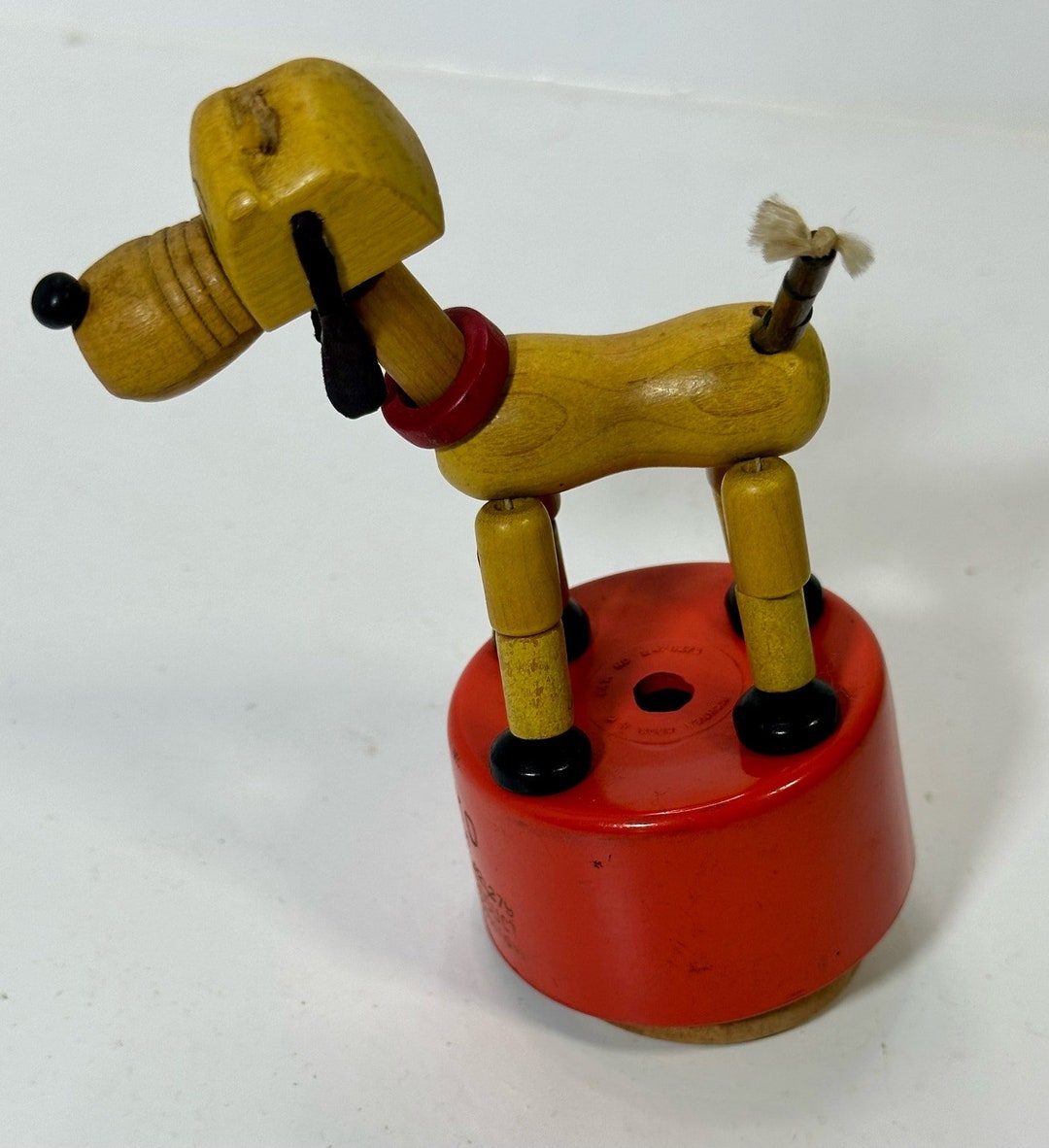 Vintage Walt Disney Pluto Push Puppet Kohner 1940s No 131 - Etsy