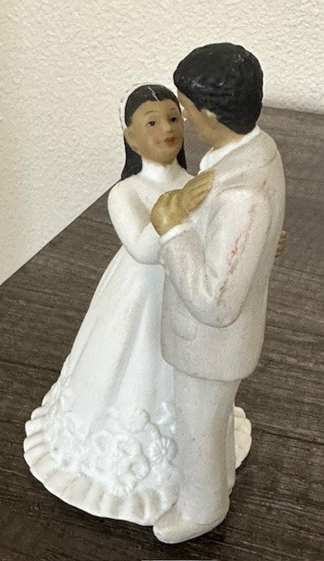Vintage Lefton Wedding Topper African American Hispanic Indian ...