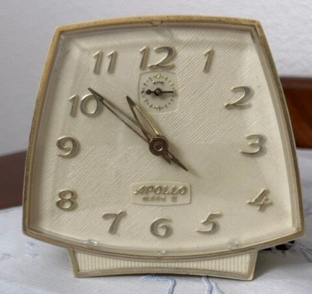 Vintage Apollo Mark II Alarm Table Clock Robert Shaw Controls - Etsy