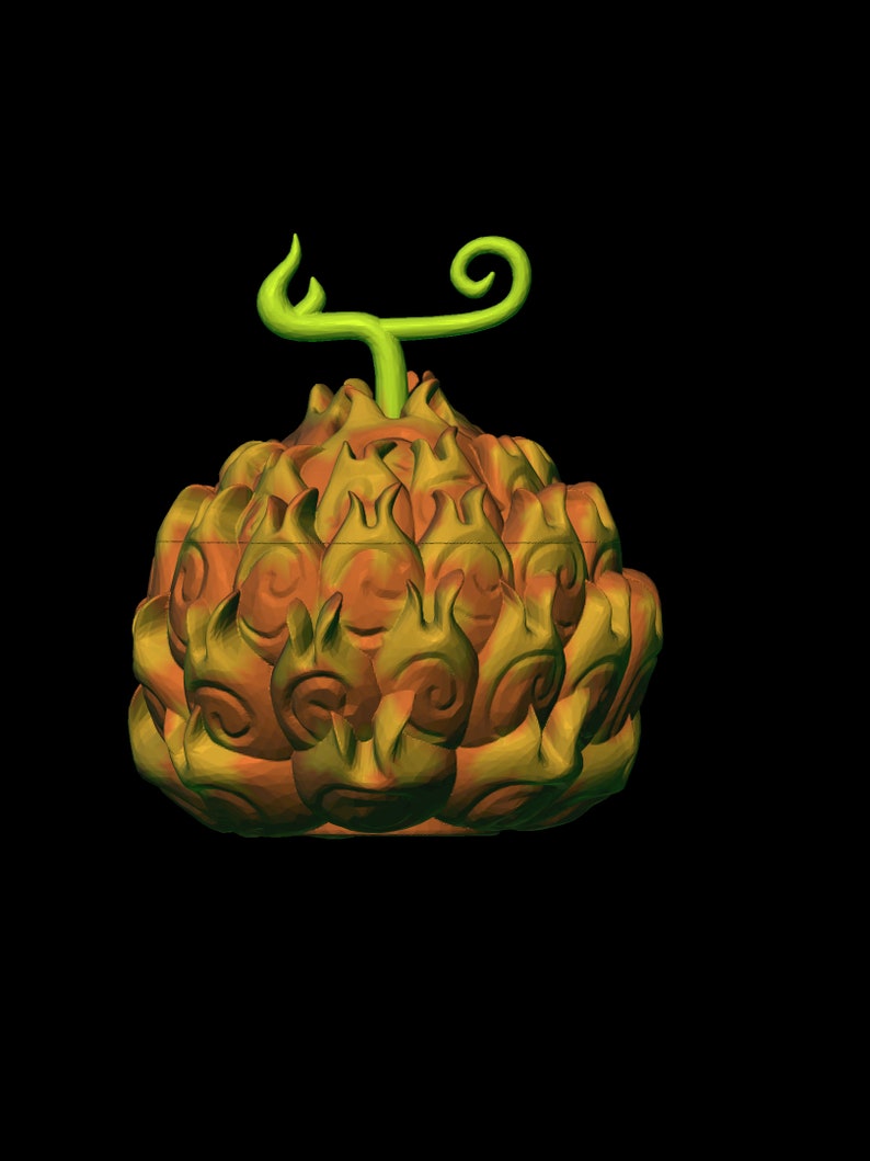 One Piece 3d Devil Fruit - One Piece 3d Print File - One Piece 3d ...