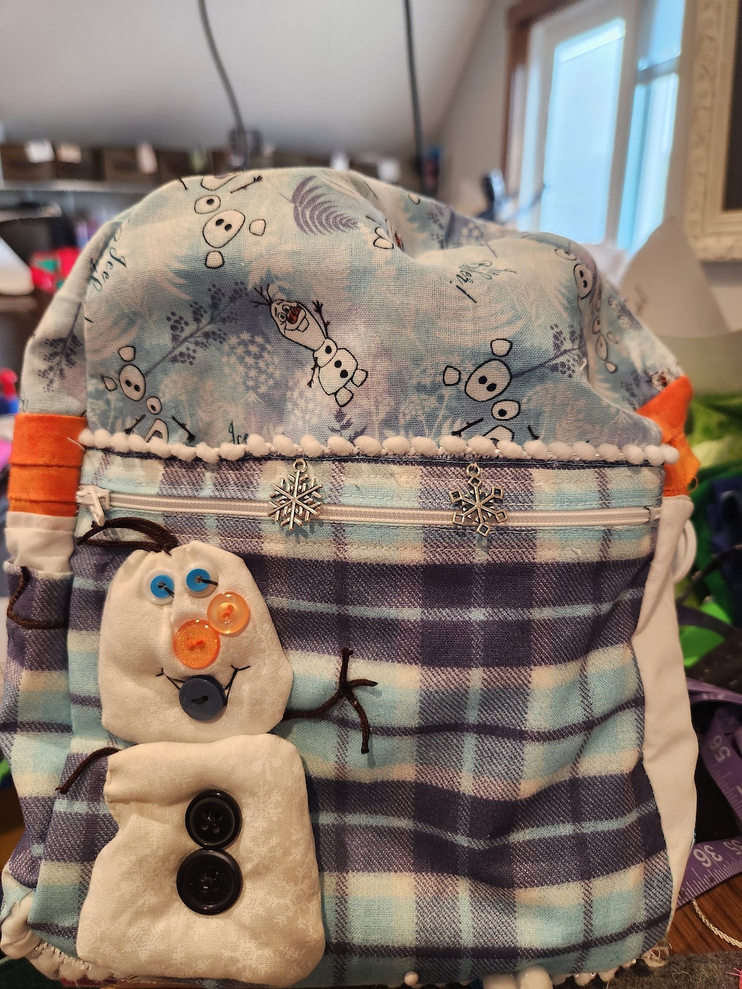 Olaf Themed Backpack - Etsy