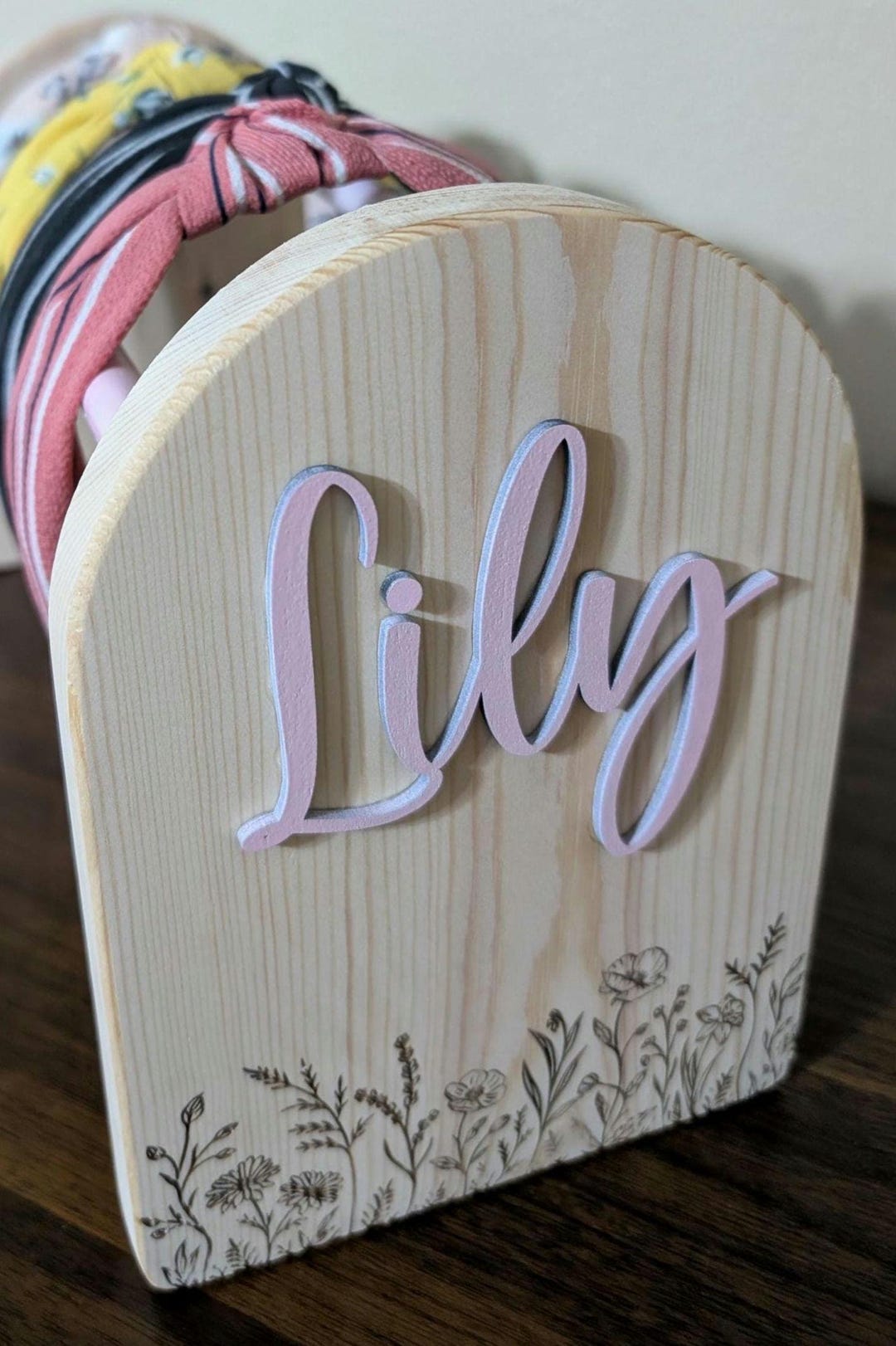 Headband Holder Gift for Girl Hair Accessory Organizer Head Band ...