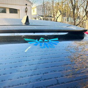 Hyrule Crest Holographic Decal Window Sticker Bumper - Etsy