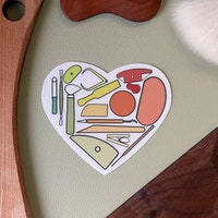 Pottery on Board - Bumper Sticker - Etsy