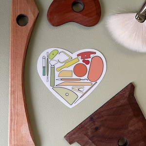 Pottery is for Lovers Vinyl Sticker | Pottery Sticker | Ceramic Sticker ...